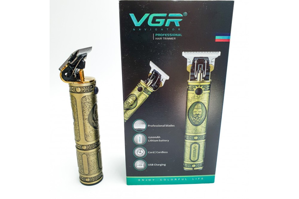 Машинка для стрижки волос VGR navigator V-085 окантовочная триммер ...