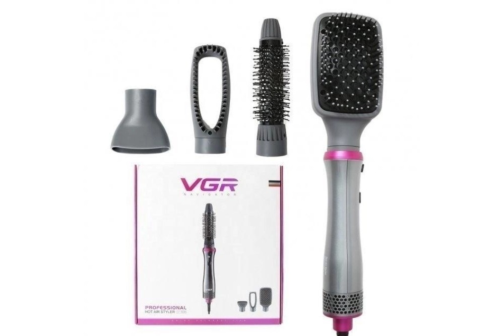 Стайлер фен-щётка Vgr V-408 4 в 1 браш расческа купить Харьков, Киев - интернет-магазин PMV