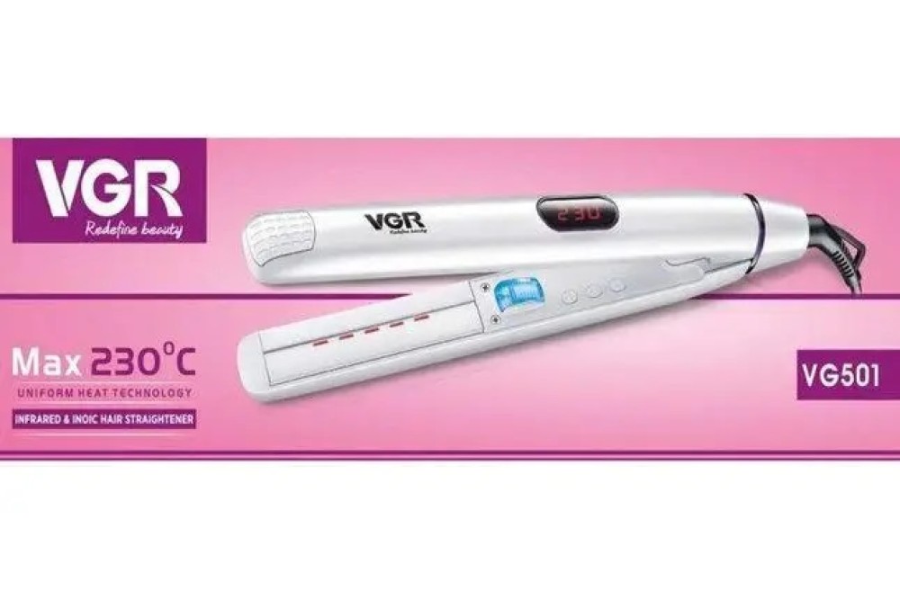 Плойка выпрямитель для волос VGR V-501 купить Харьков, Киев - интернет-магазин PMV