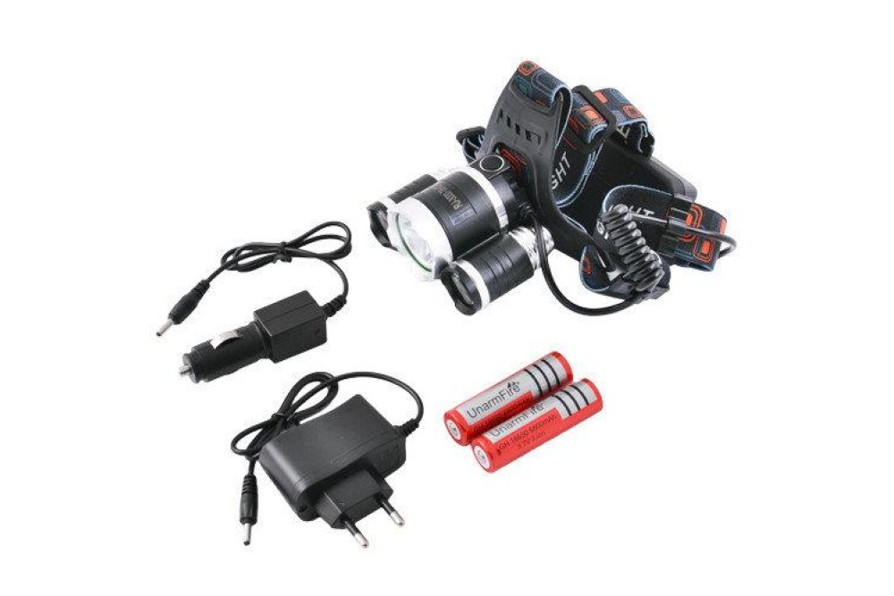 Фонарь налобный Bailong RJ 3000 T6 аккумуляторный фонарик купить Харьков, Киев - интернет ...